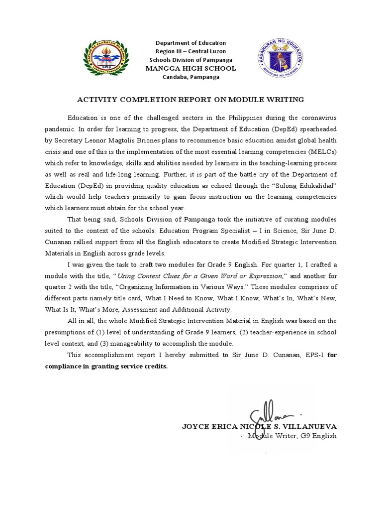 ACR Module Writer | PDF