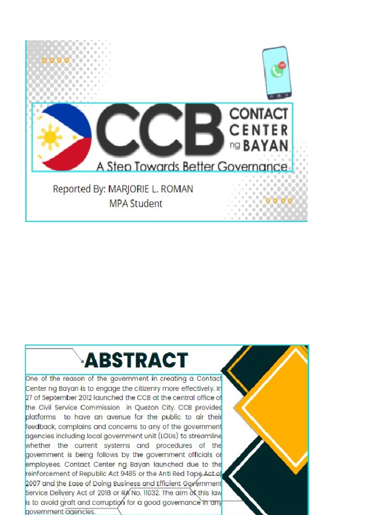 Contact Center NG Bayan | PDF Contact Center NG Bayan | PDF