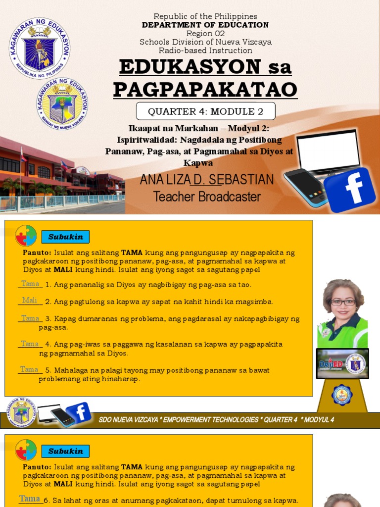 ESP Q4 Module 2 | PDF