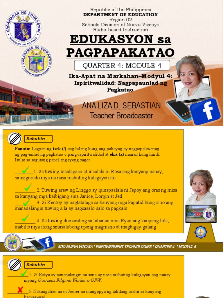 ESP Q4 Module 4 | PDF