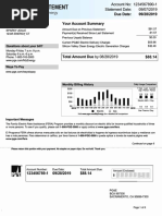 PSEG Sample Electric Bill | PDF | Cheque | Watt
