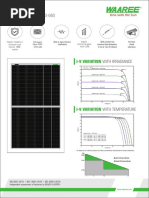 JA Solar Module Datasheet | PDF | Solar Panel | Electric Power