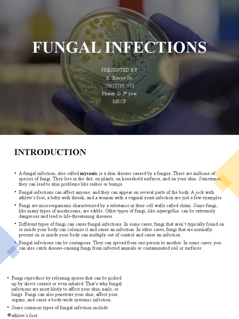 Fungal Infections | PDF | Candidiasis | Fungus