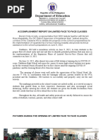 Narrative Report Early Enrollment 2021 2022 | PDF | Teachers