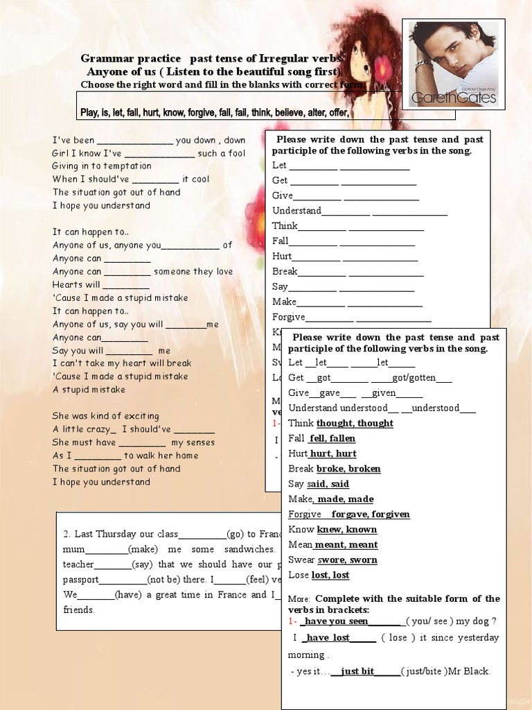 Past Simple Irregular Verbs Download Free Pdf Grammatical Tense