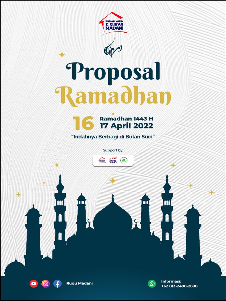 Proposal Ramadhan 1443 H | PDF