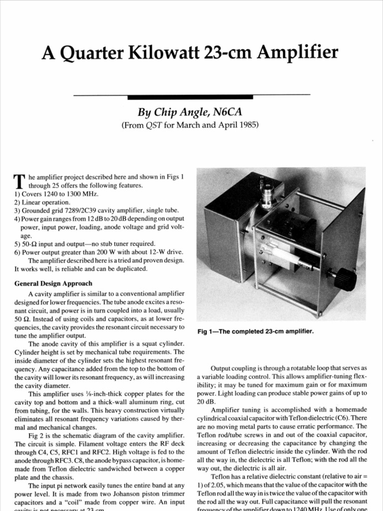 2C39 Amplifier | PDF