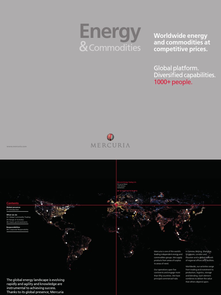 Evaluating Mercuria's Environmental Impact | PDF | Commodity | Natural Gas