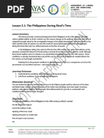 21st OED Exam 2nd Quarter | PDF | Philippines | Poetry