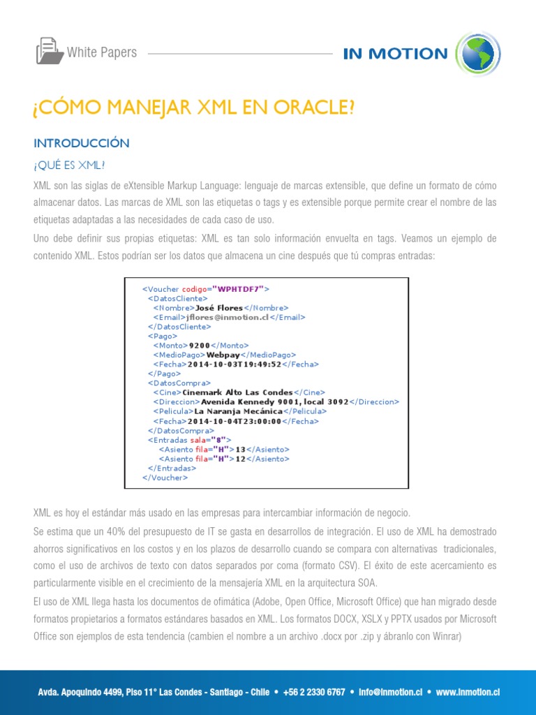 Xml Oracle Pdf Xml Sql 4779