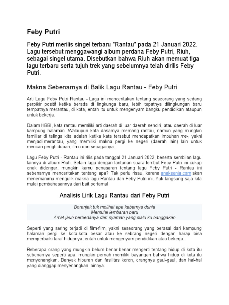 07 Feby Putri-Rantau | PDF