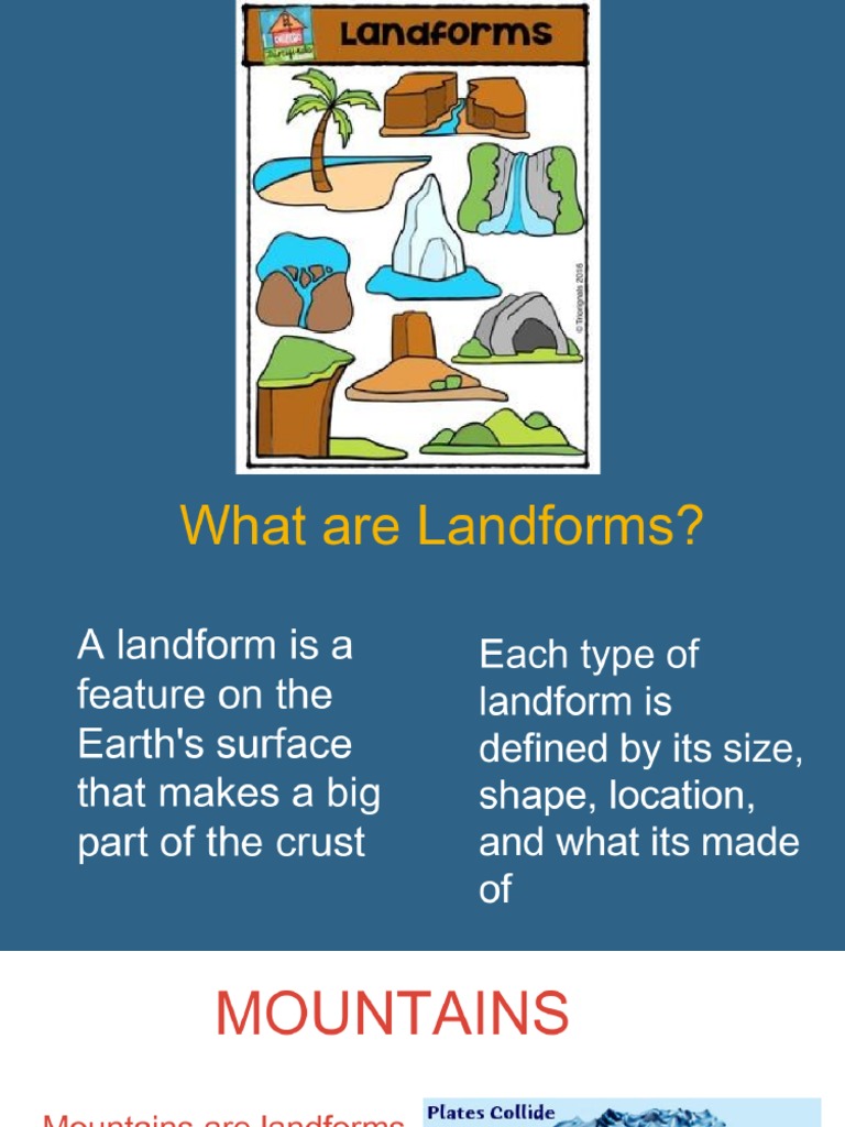 Landforms | PDF