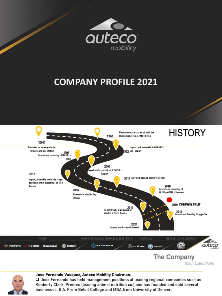 Auteco Mobility Profile 2021 | PDF | Transport | Vehicles