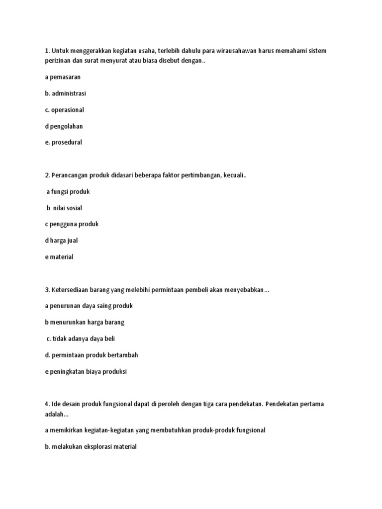 UAS Prakarya Kls 12 Semester 2 | PDF