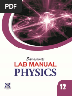 11th Science Physics Practical Handbook Maharashtra Board | PDF | Optics | Physical Quantities