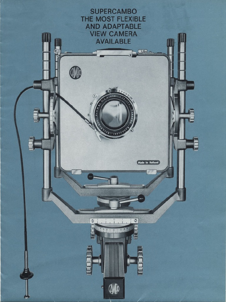 Cambo Cameras Catalog | PDF