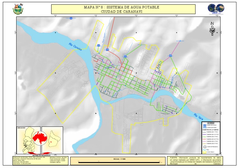 08 Mapa de Agua Potable A1 | PDF | Geografía | Geología