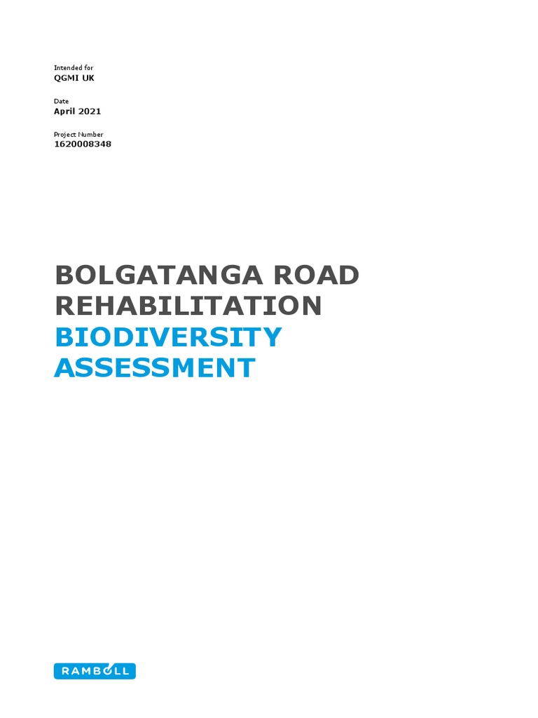 Biodiversity Assessment Pdf Habitat Destruction Biodiversity