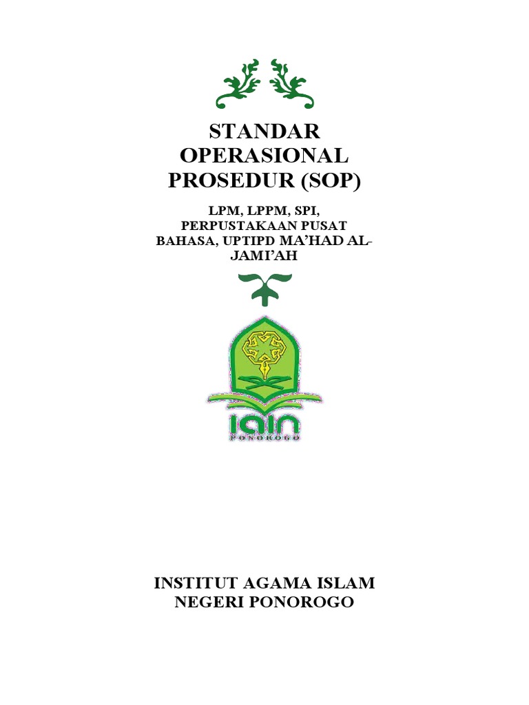 Sop Unit - 2017 | PDF