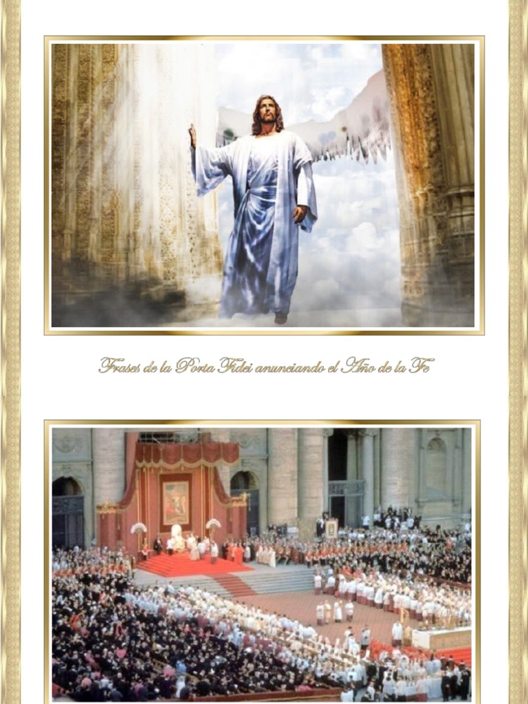 Porta Fidei | PDF | Iglesia Católica | Fe