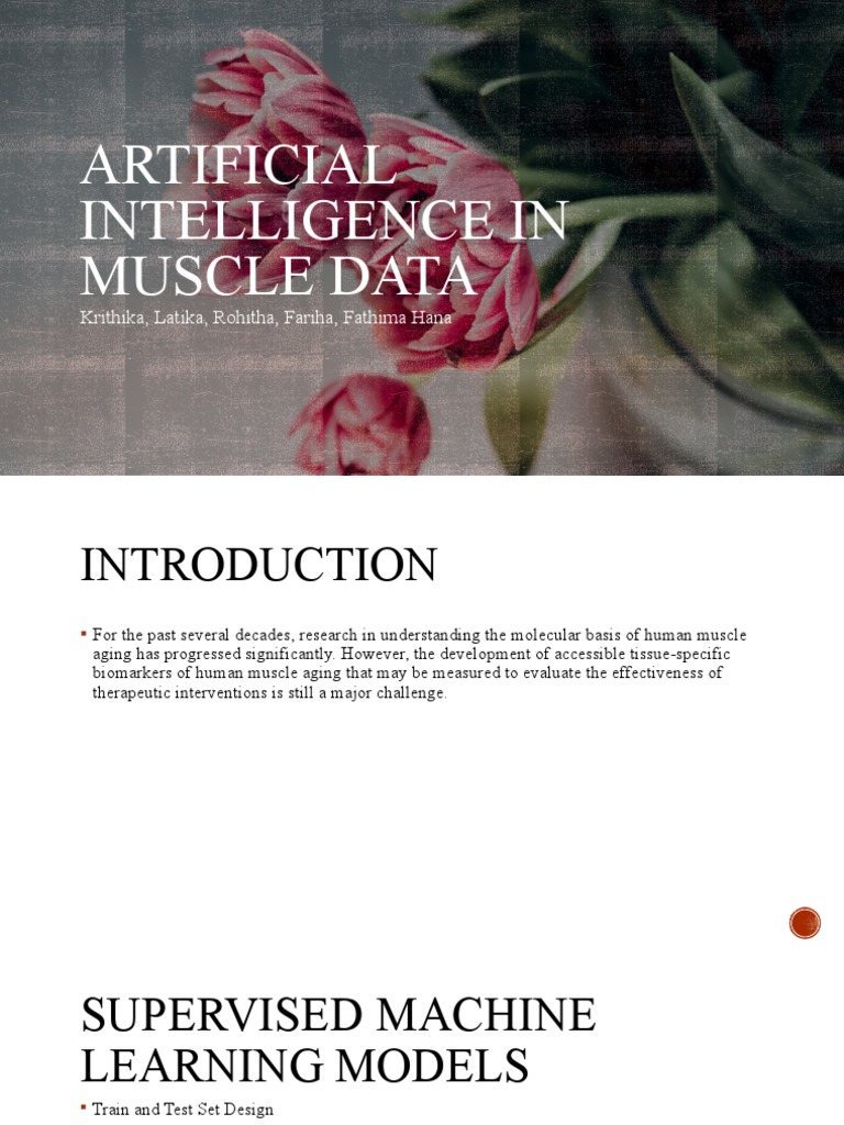 Artificial Intelligence IN MUSCLE Data | PDF | Computers