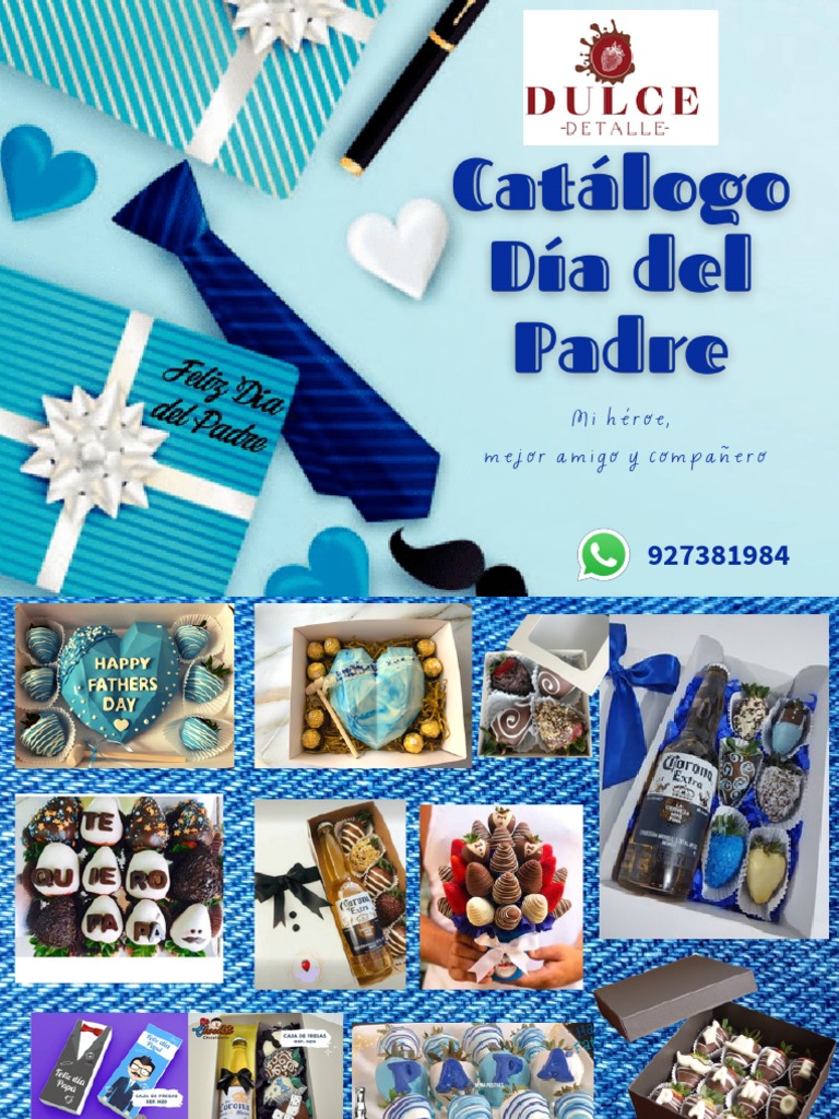 Catálogo Día Del Padre Pdf Confitería Alimentos