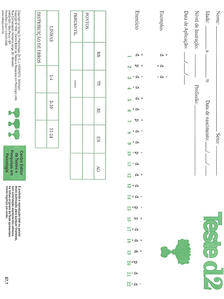 Teste d2 | PDF