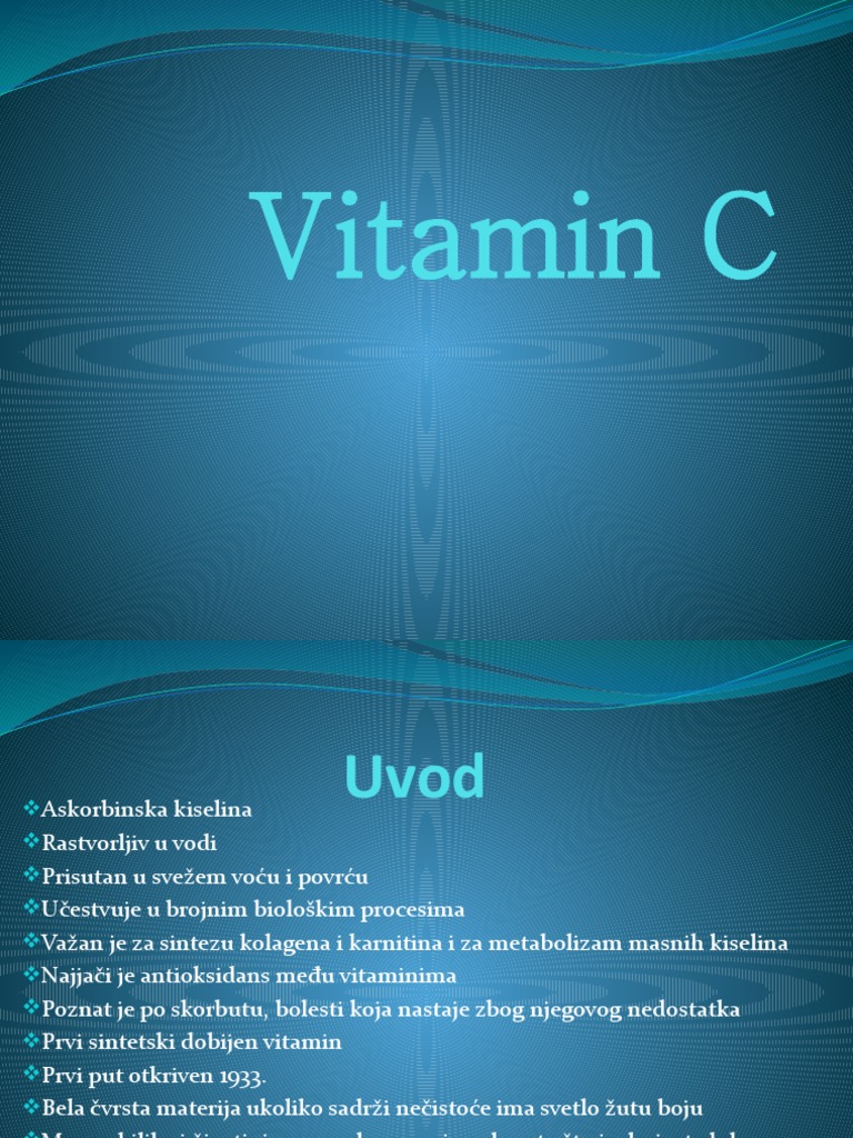 Vitamin C | PDF