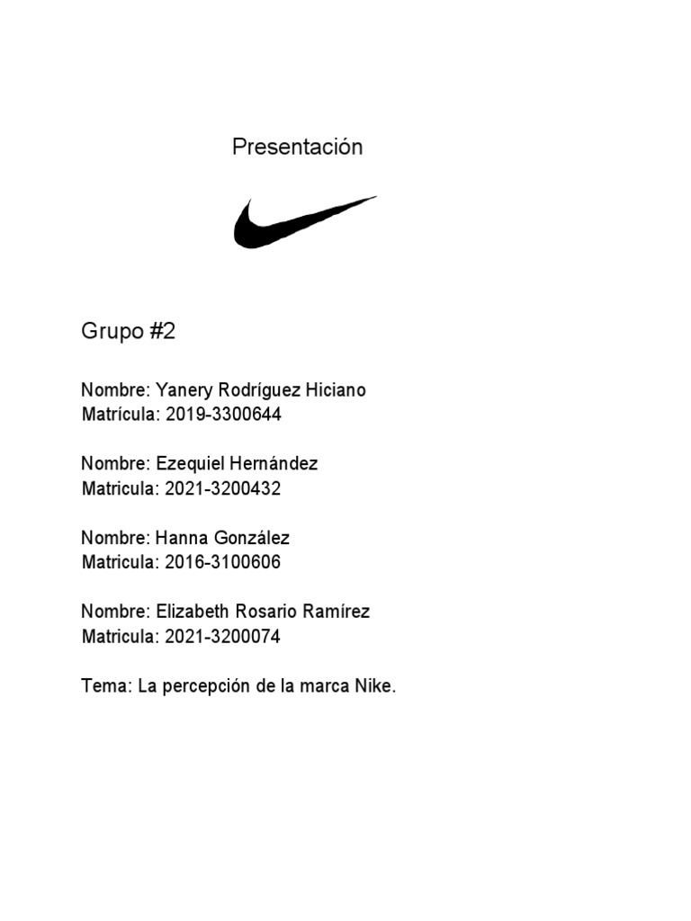 Nike | PDF | Marca | Calidad (comercial)