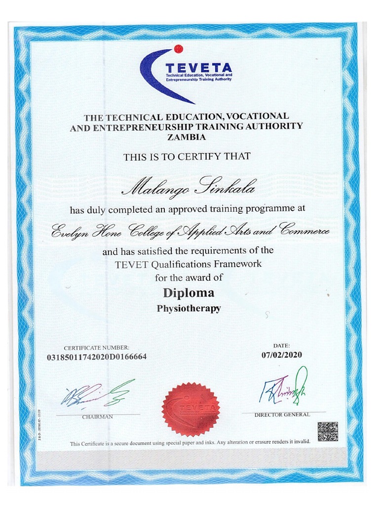 Diploma in Physiotherapy | PDF