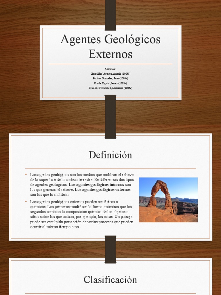 Agentes Geológicos Externos | PDF | Herida | Suelo