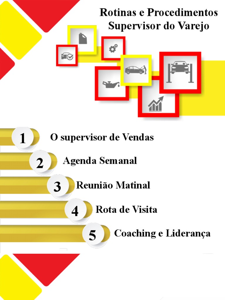 Rotina e Procedimento de Um Supervisor | PDF | Marketing