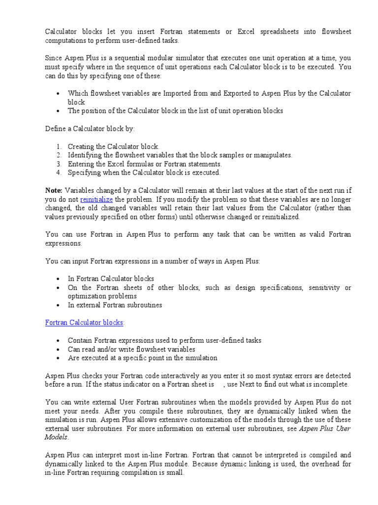 Calculator Block | PDF | Variable (Computer Science) | Spreadsheet