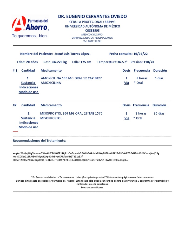 Receta | PDF | Farmacología | Drogas