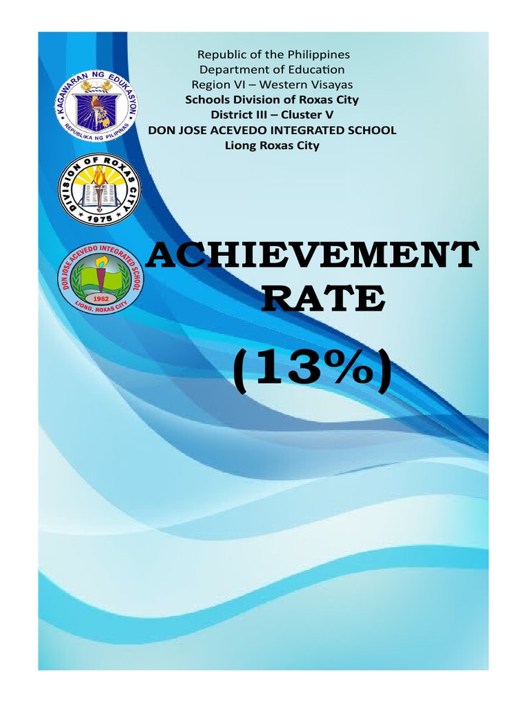 Don Jose Acevedo School Achievement Rate | PDF