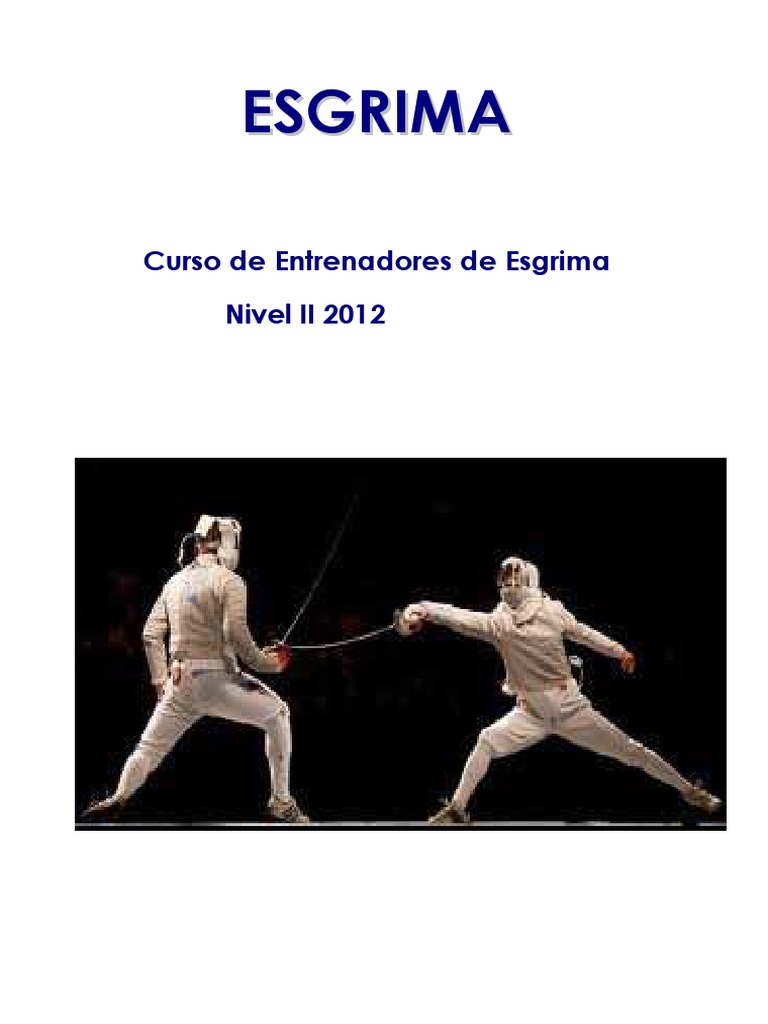 Esgrima Nivel II | PDF | Plan de estudios | Prueba (evaluación)