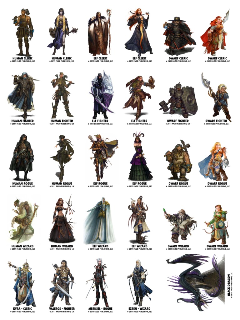 Token Sheets | Download Free PDF | Fantasy Creatures | Dungeons & Dragons