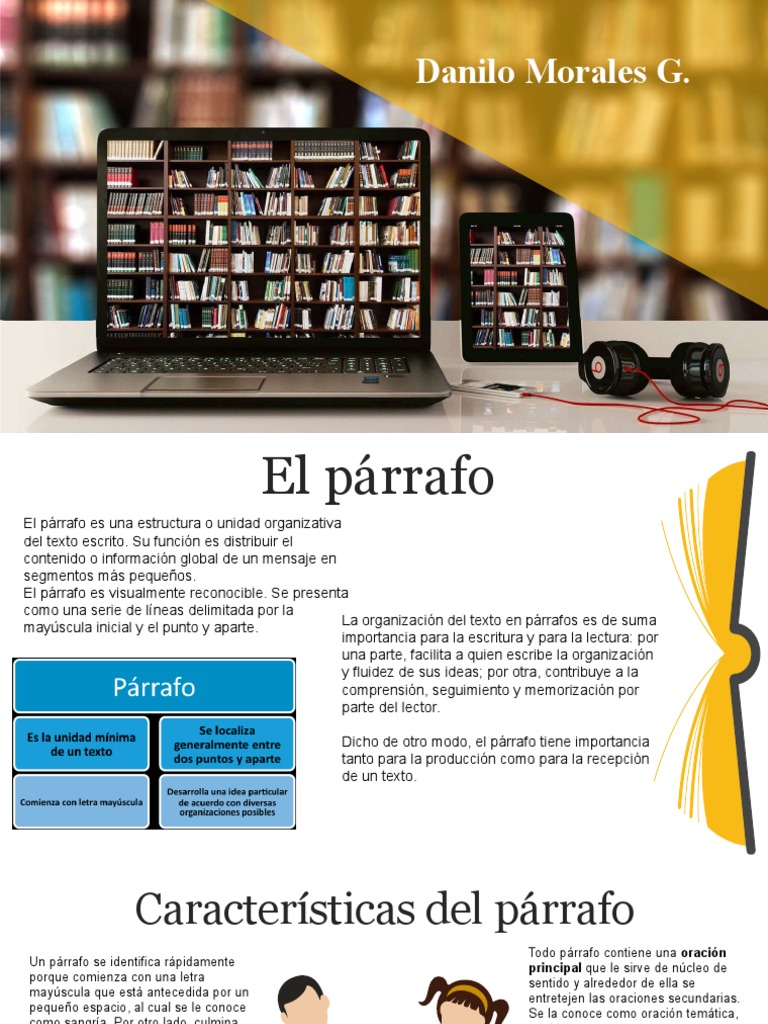 Estructura y Tipos de Párrafos Escritos | PDF | Oración (Lingüística ...