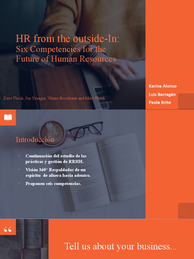 HR From The Outside-In | PDF | Economias