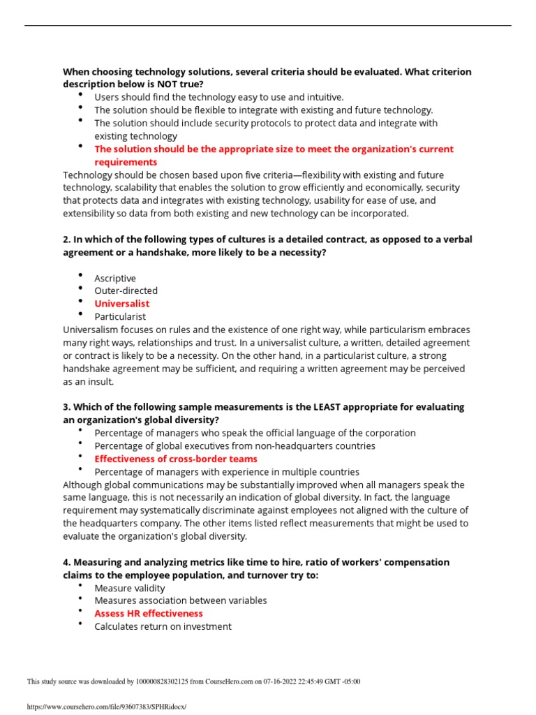 SPHRi 7 Practice Questions | PDF | Balance Sheet | Cash Flow Statement