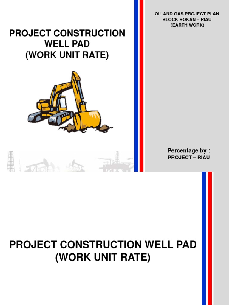 WELL PAD CONSTRUCTION - RIAU - Rev.0 | PDF | Soil | Landscape