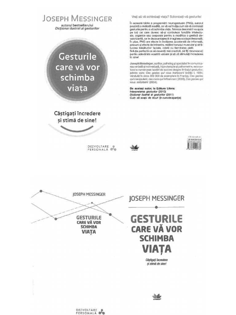 Joseph Messinger Gesturile Care Va Vor Schimba Viata | PDF