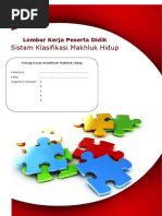 LKPD Ipa Kelas Vii Materi Klasifikasi Makhluk Hidup | PDF