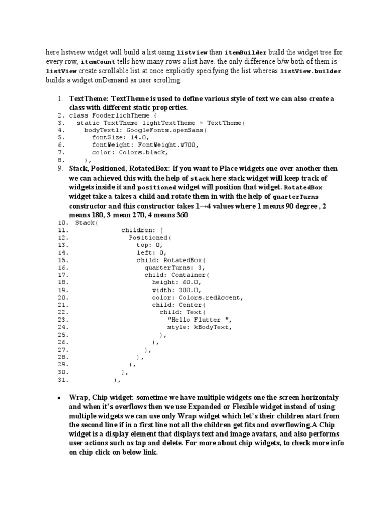 Flutter Apprentice notes part 3 | PDF | Mobile App | Icon (Computing)
