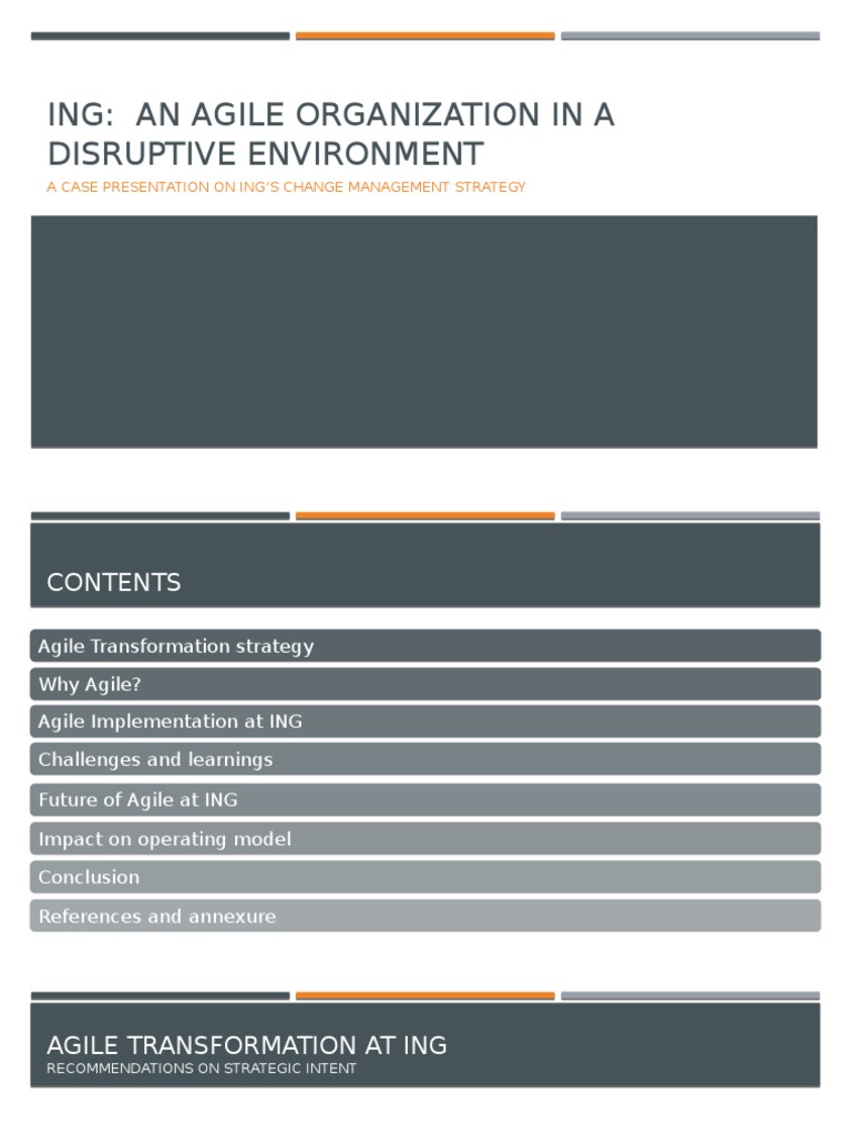 ING's Agile Transformation Case Study | PDF | Agile Software ...