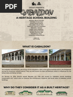 Gabaldon Architecture: History & Design | PDF | Building Engineering ...