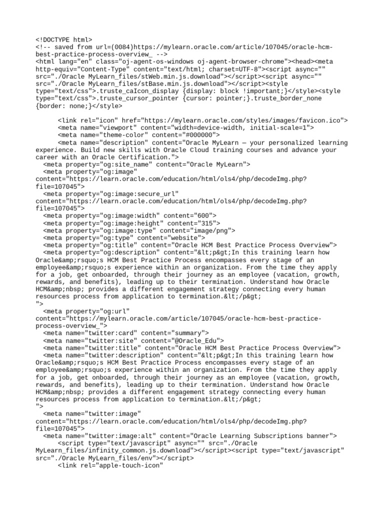 Oracle MyLearn | PDF