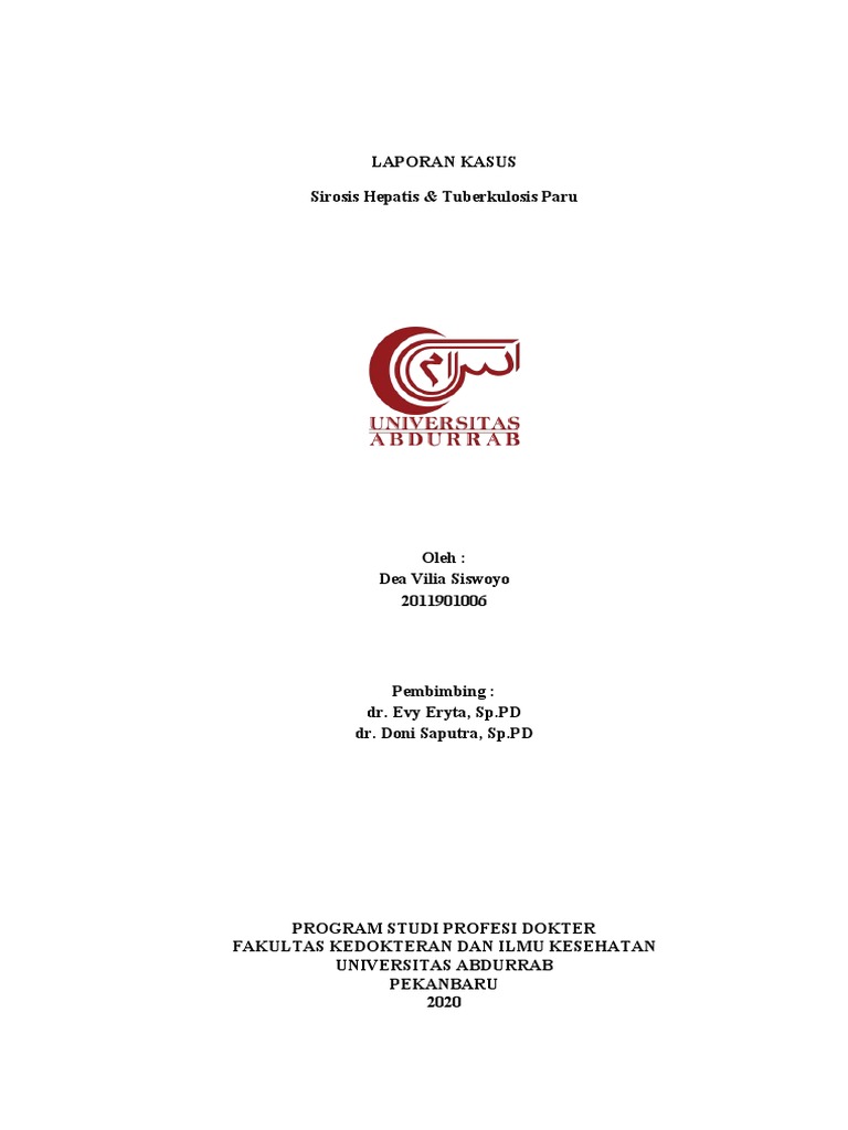 Dea Case Report SH&TB | PDF | Pengembangan Diri