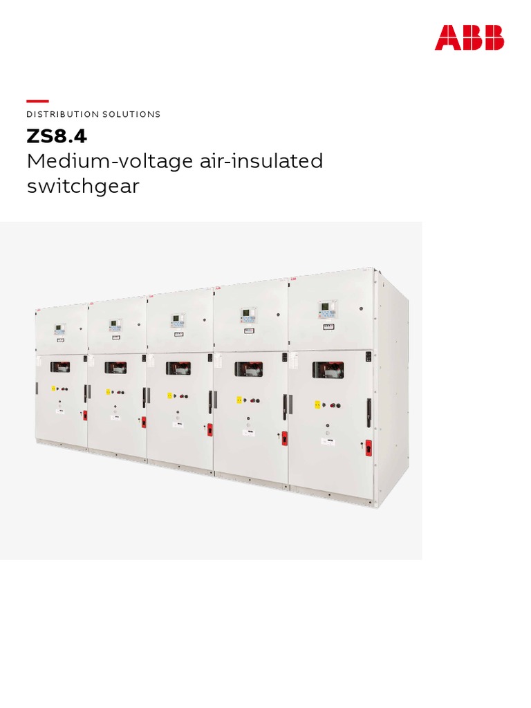 Catalogue ZS8.4 - en ABB | PDF | Insulator (Electricity) | Switch