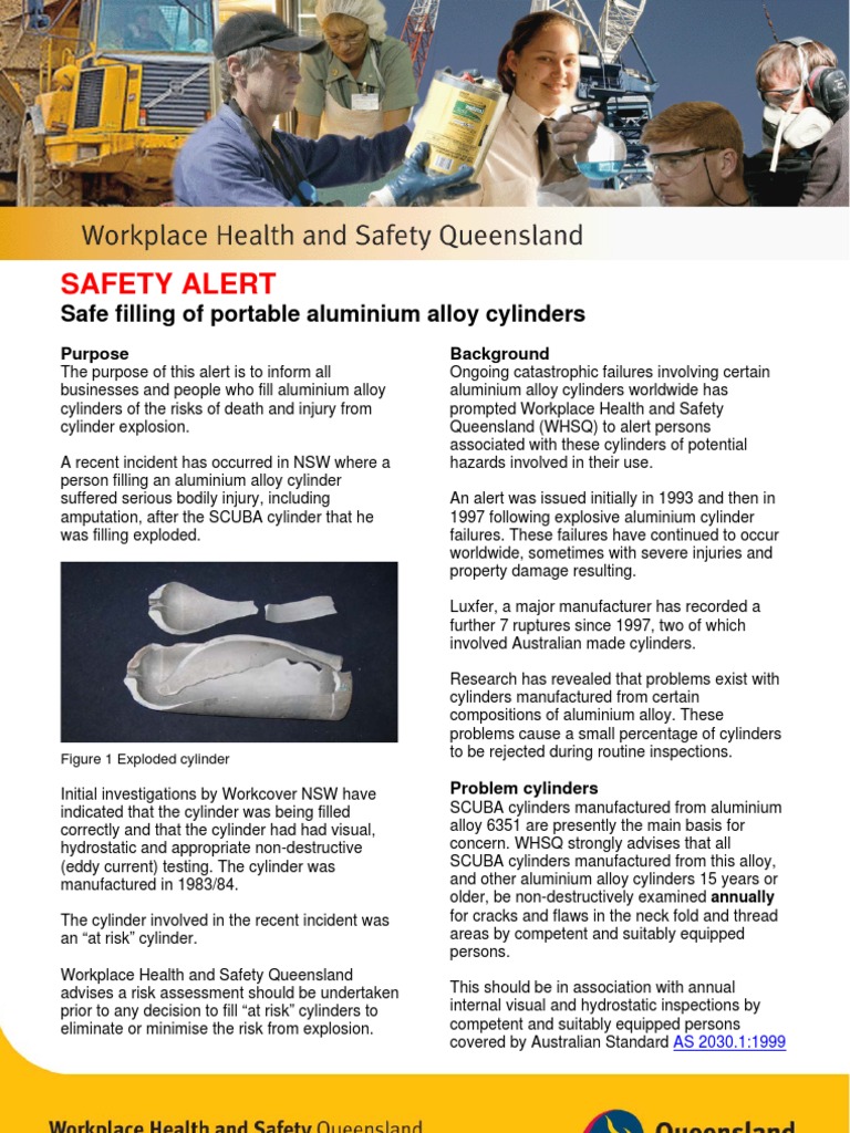 Alum SCUBA Safety Alert 2010sep | PDF | Scuba Diving | Diving
